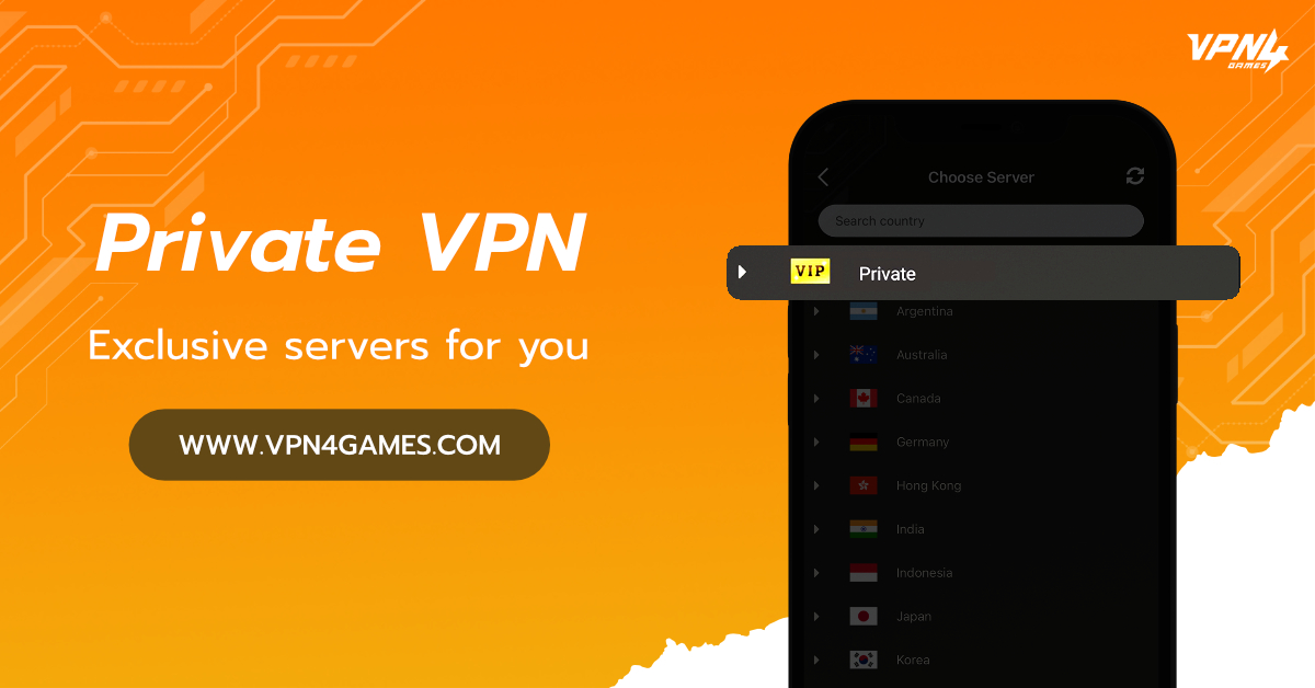 Private VPN | VPN4Games